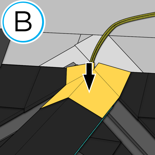 Ridge to Mounting Plane