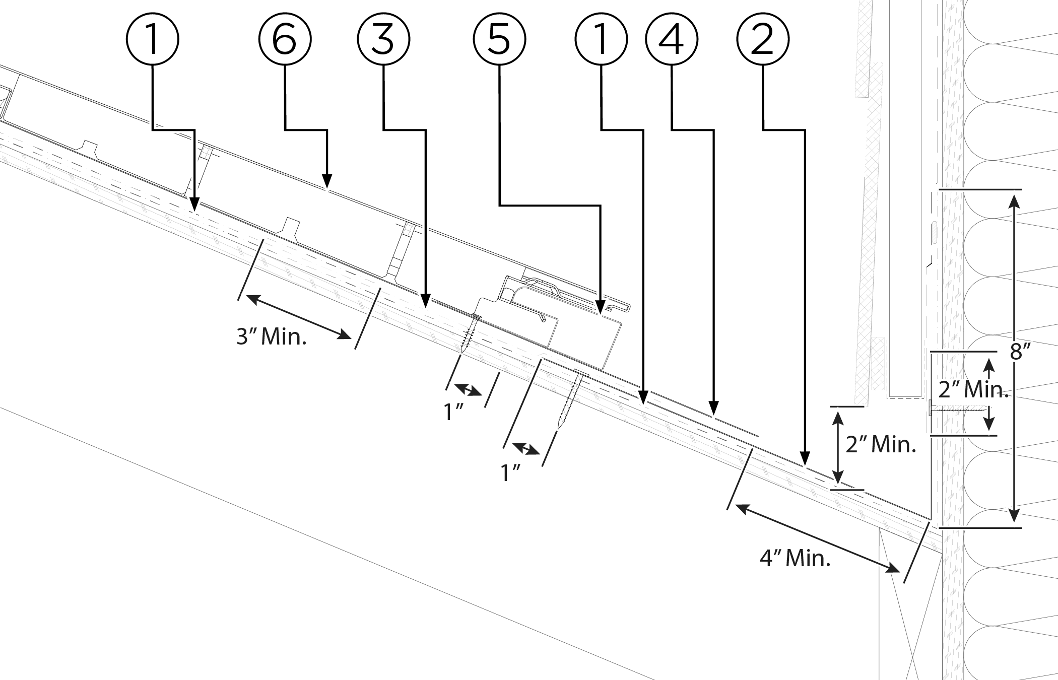 Wall Interactions and Square Obstructions Cross Sections